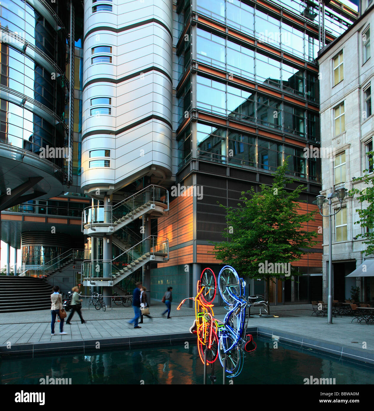 Germany Berlin Potsdamer Platz modern architecture Stock Photo - Alamy