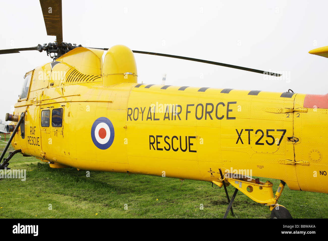 RAF Rescue Helicopter Stock Photo - Alamy
