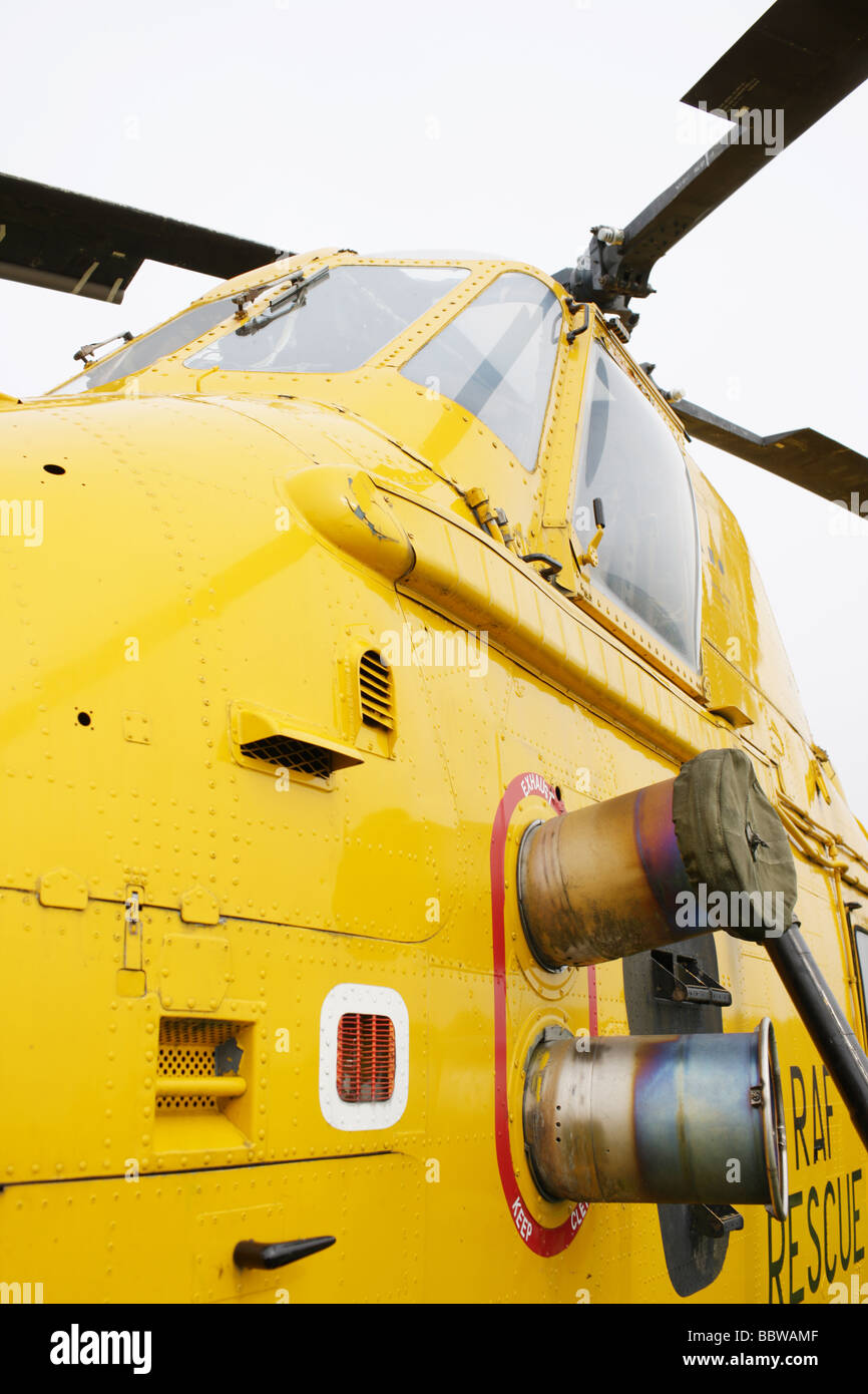 RAF Rescue Helicopter Stock Photo - Alamy