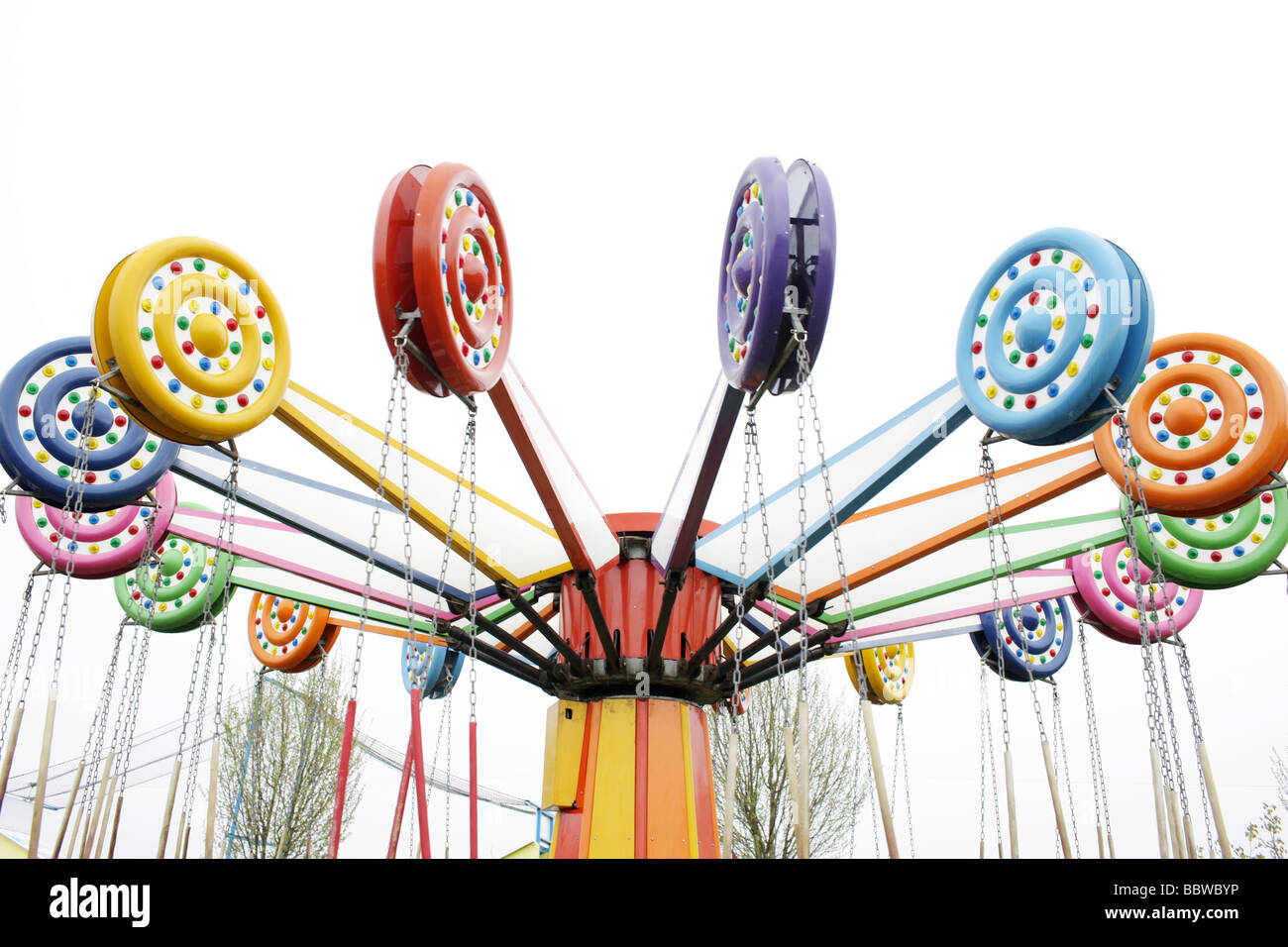 Theme Park Ride Stock Photo - Alamy