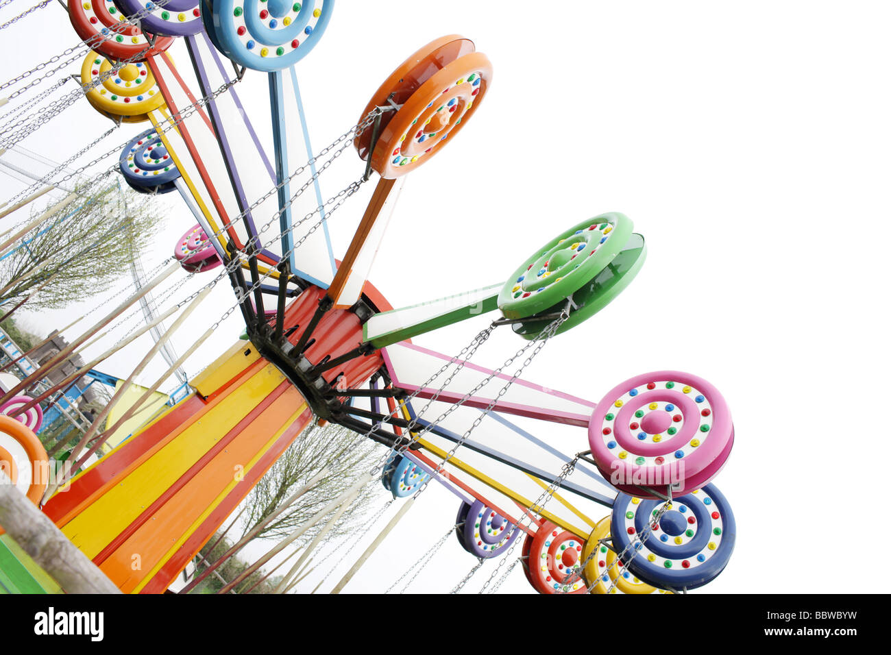 Theme Park Ride Stock Photo - Alamy