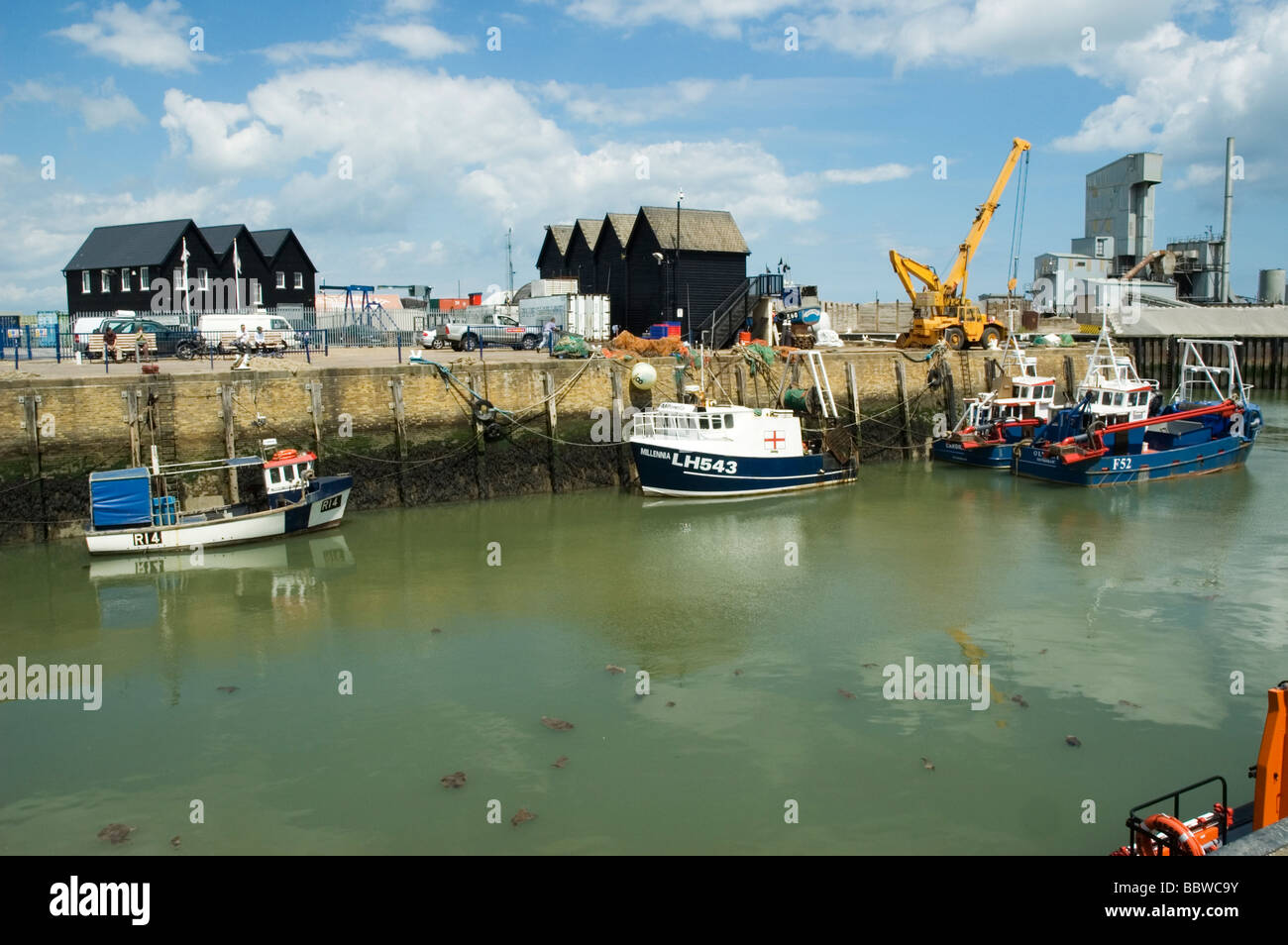 Whitstable Harbour, Kent, England Stock Photo - Alamy