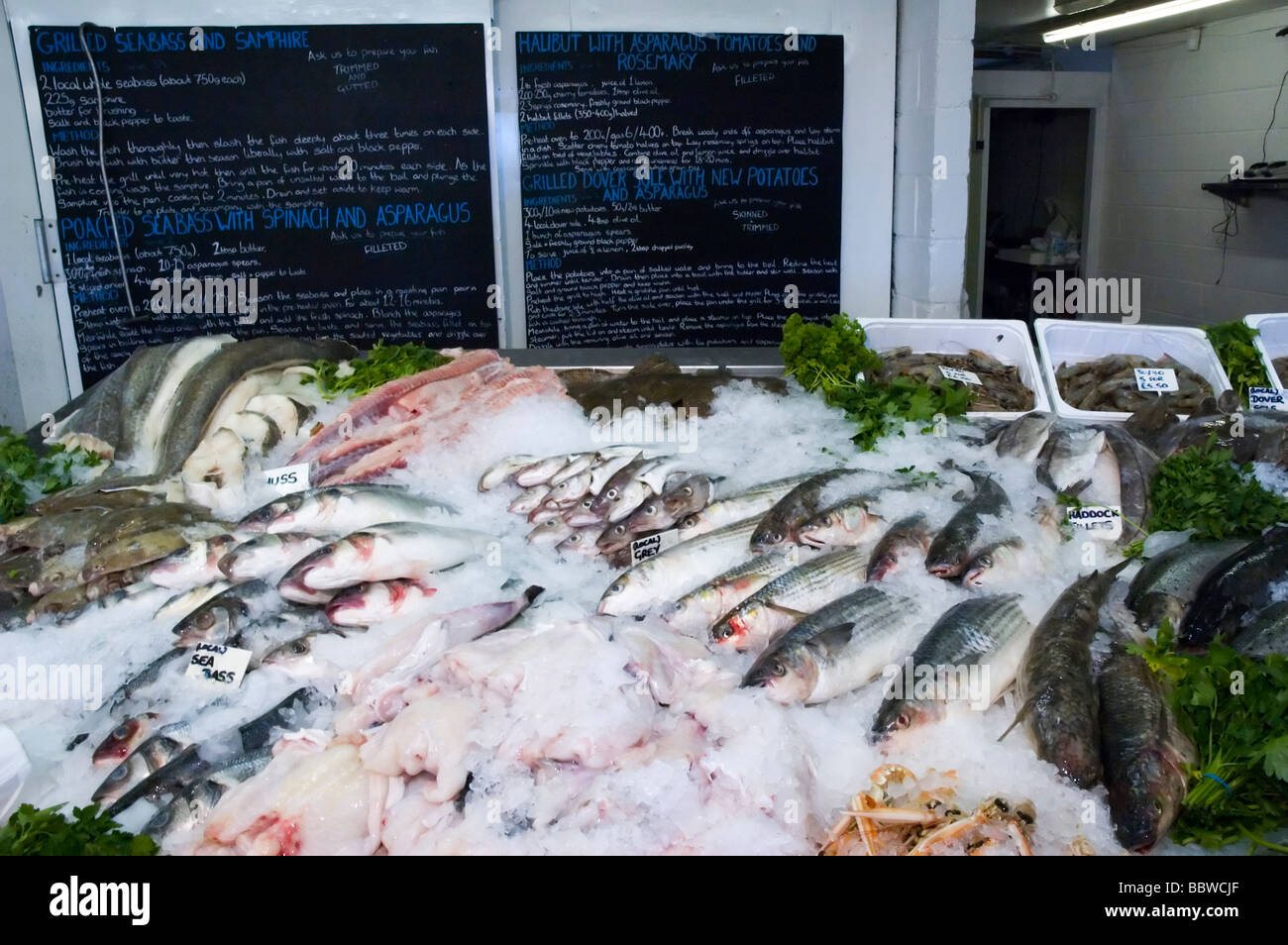 Whitstable fish market, Kent, England Stock Photo - Alamy
