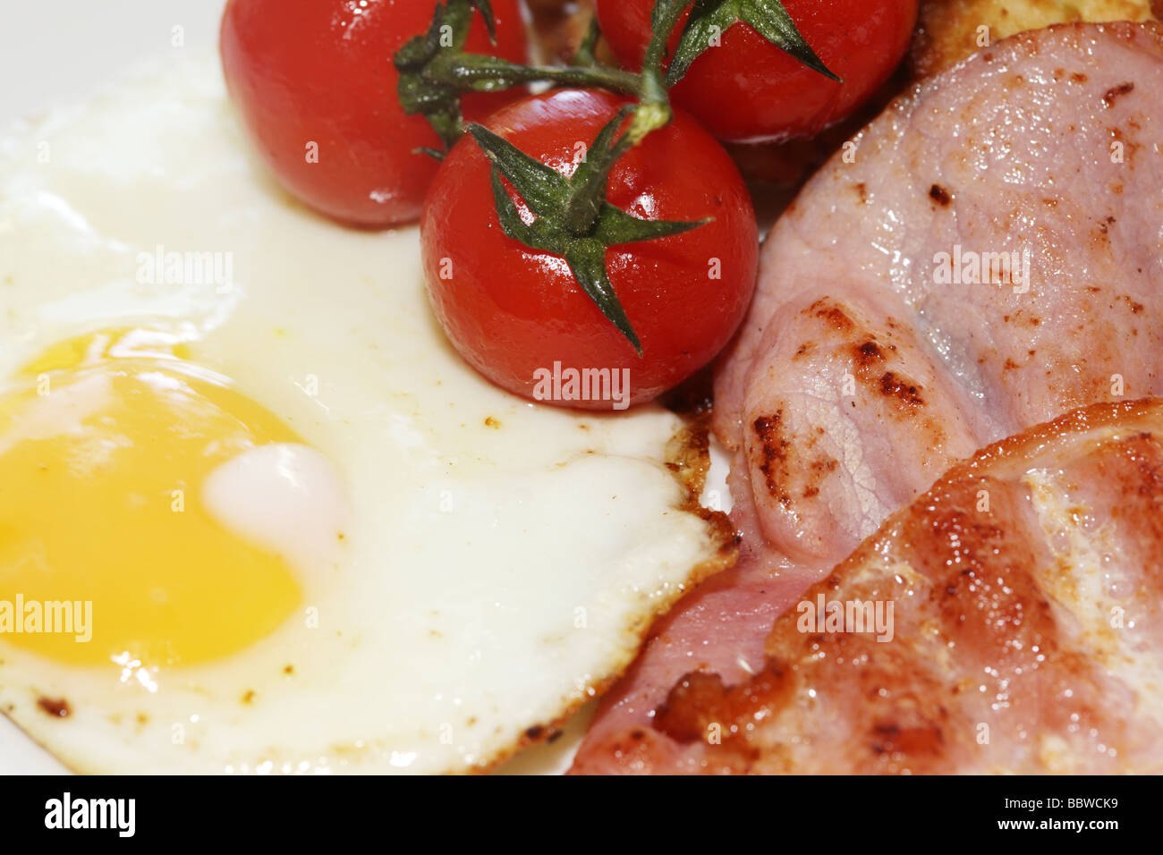 Grilled rashers lean bacon hi-res stock photography and images - Alamy