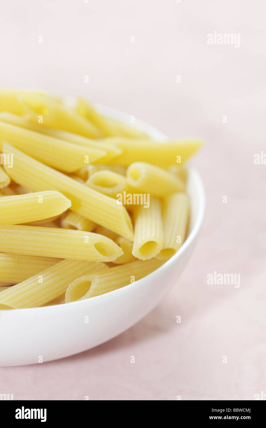 Penne Rigate Pasta Stock Photo - Alamy