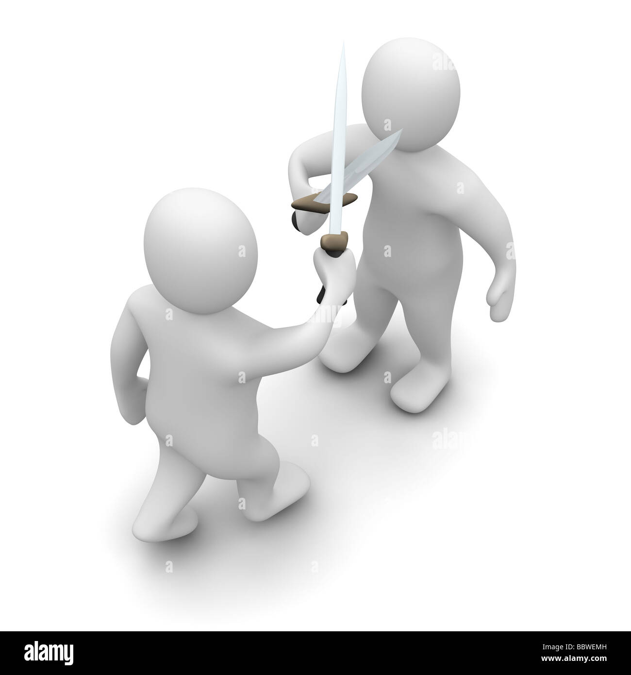 Warrior swords weapons weapon Cut Out Stock Images & Pictures - Alamy