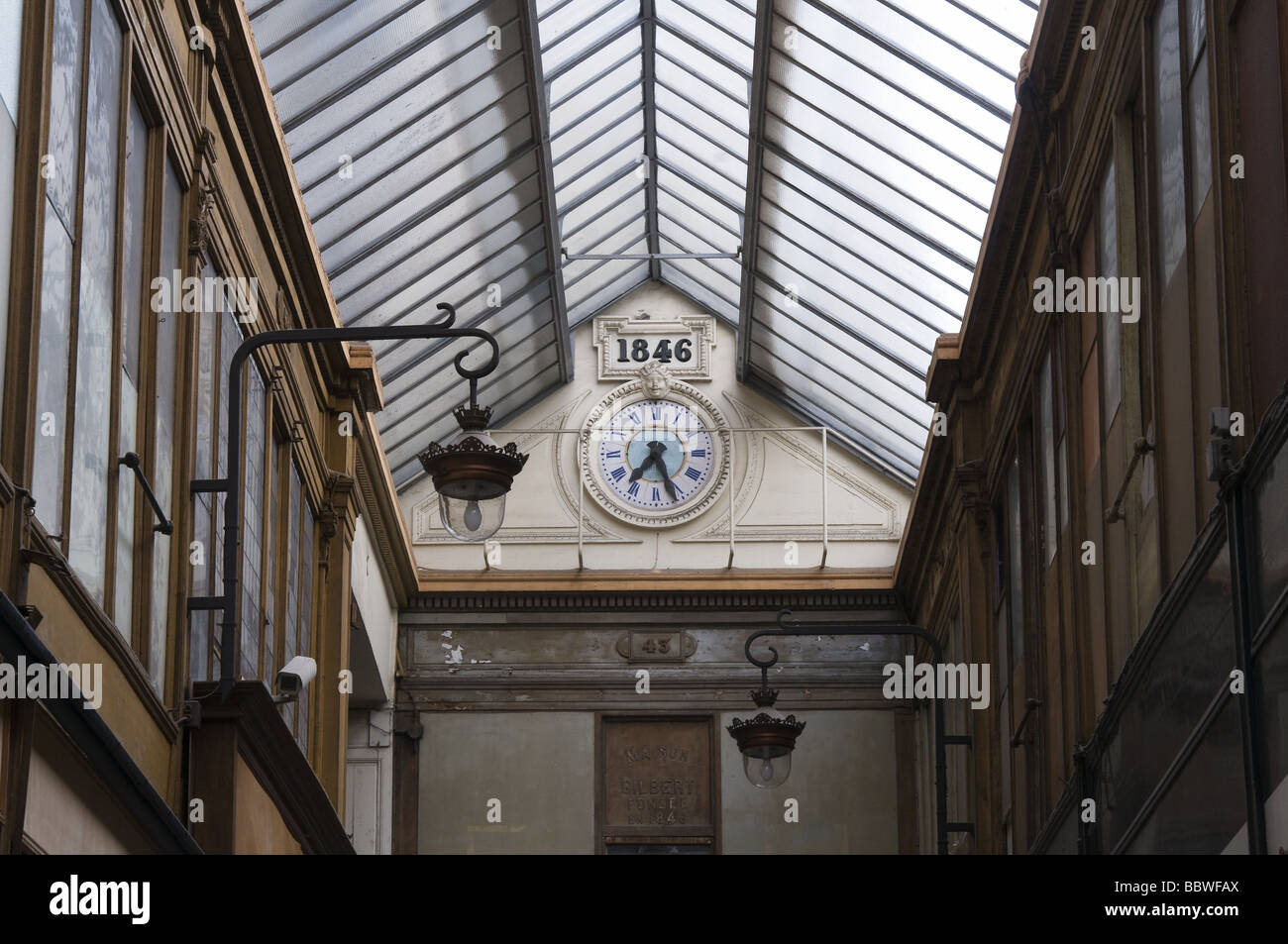 Paris Passage Verdeau Stock Photo - Alamy