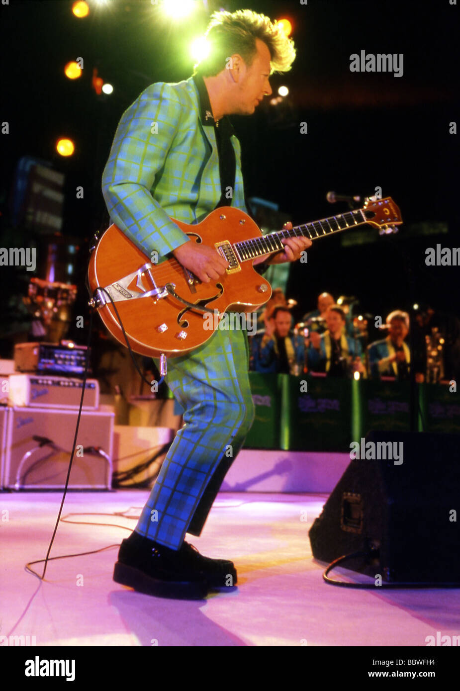 STRAY CATS - US rock group with Brian Setzer Stock Photo - Alamy