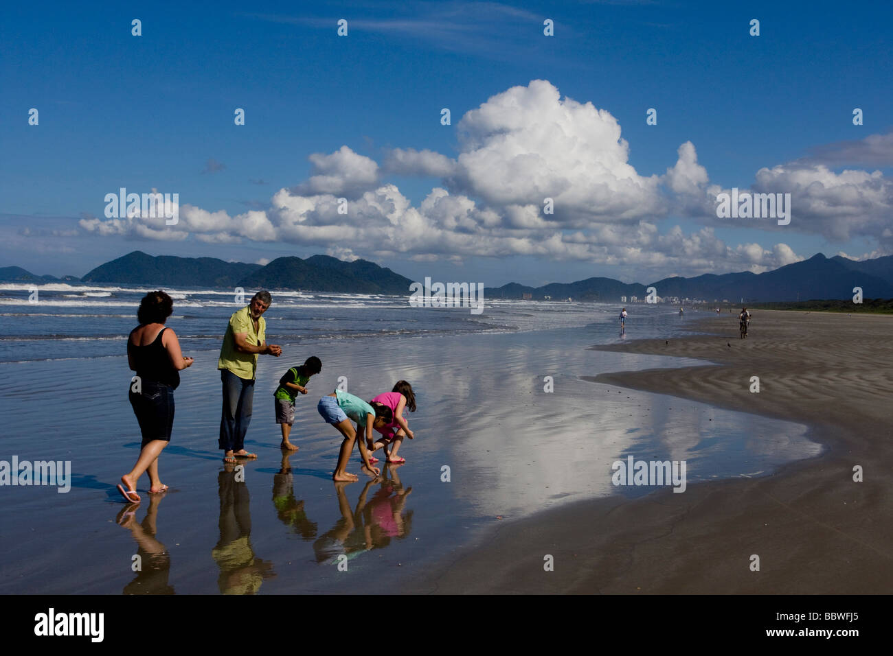 Bertioga Beach, São Paulo Stock Photo - Alamy