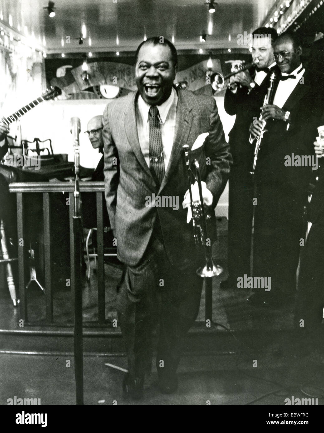 LOUIS ARMSTRONG - US jazz musician Stock Photo - Alamy