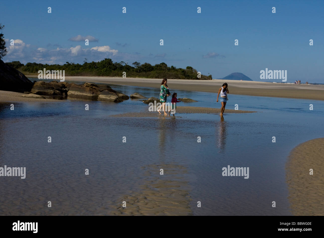 Bertioga Beach, São Paulo Stock Photo - Alamy