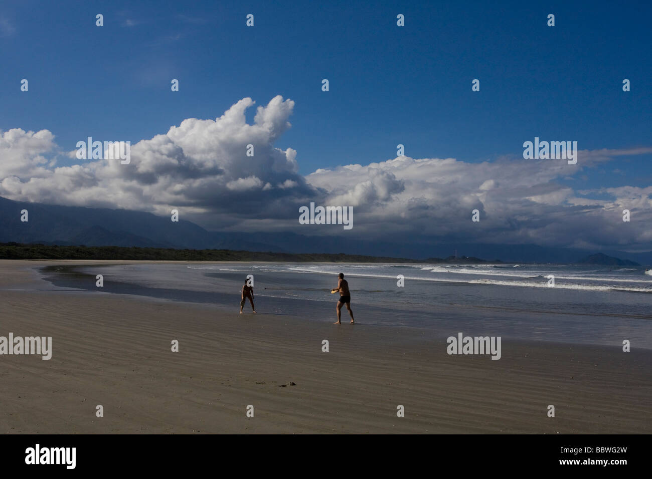 Bertioga Beach, São Paulo Stock Photo - Alamy