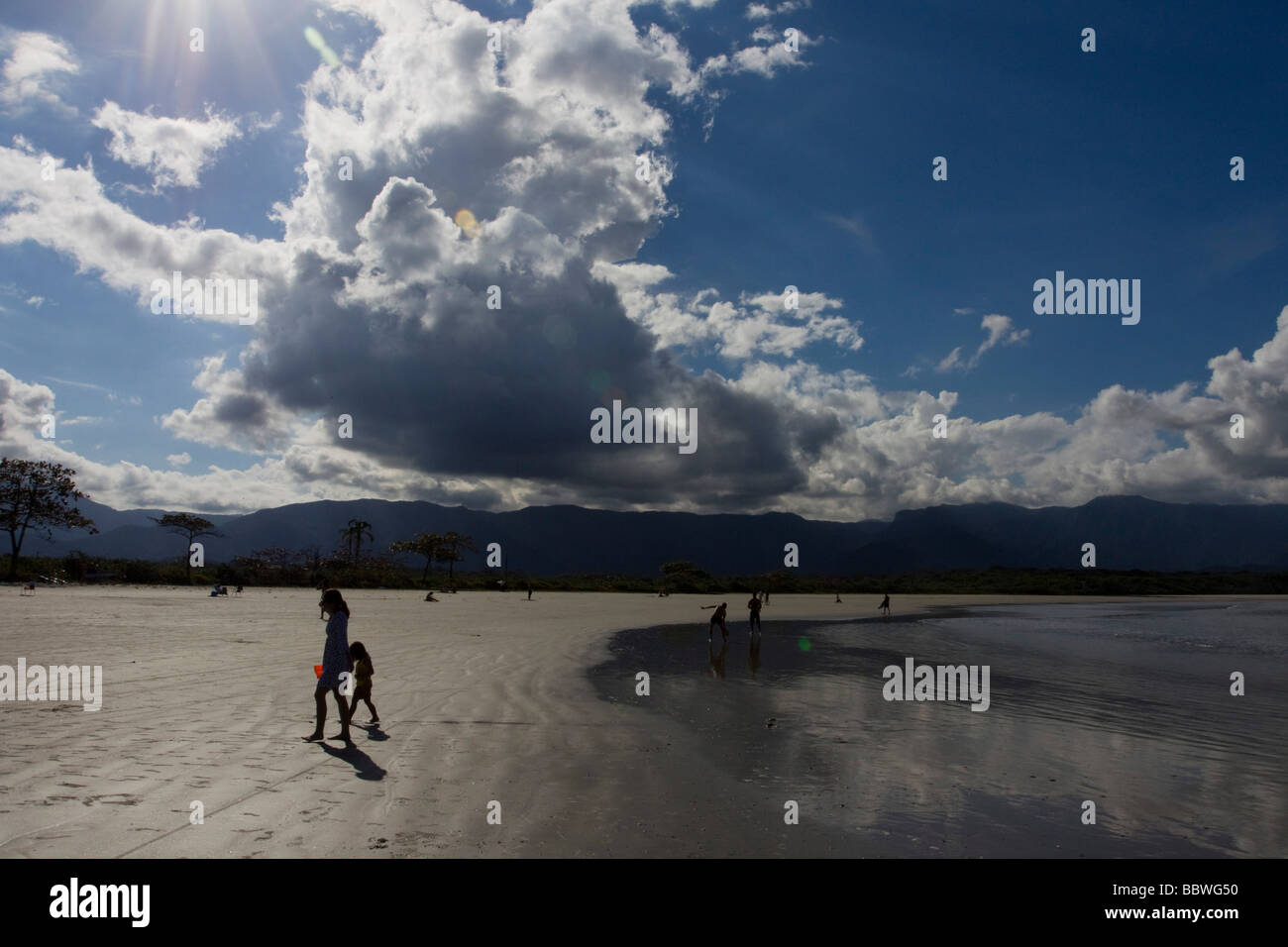 Bertioga Beach, São Paulo Stock Photo - Alamy