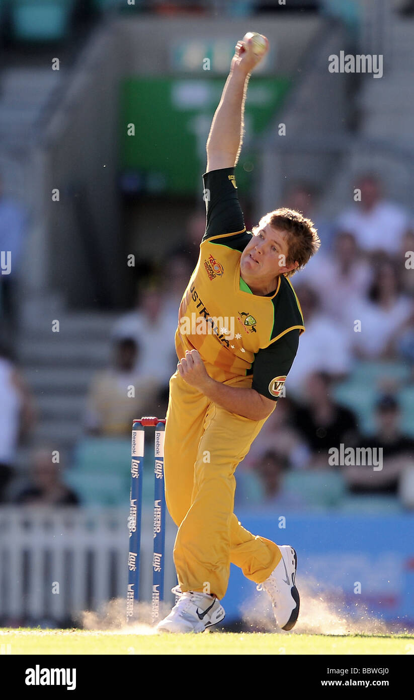 JAMES HOPES AUSTRALIA THE OVAL LONDON ENGLAND 02 June 2009 Stock Photo ...