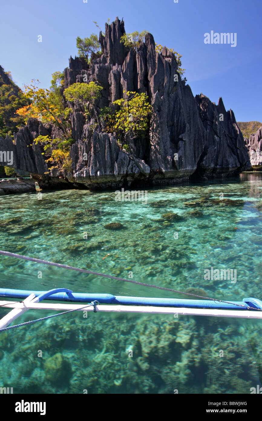 coron landscape, palawan, philippines Stock Photo - Alamy