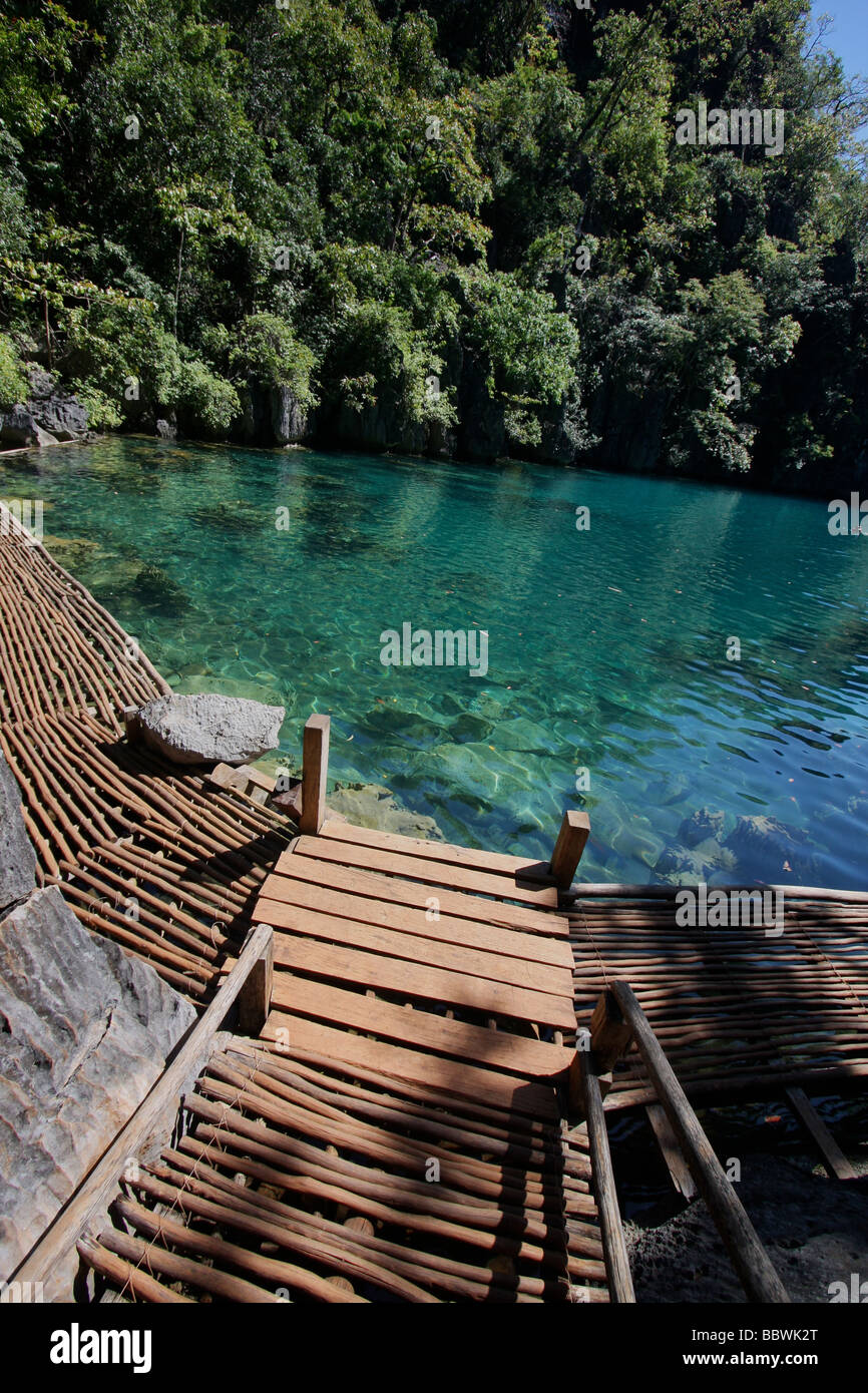 Kayangan lake in coron Stock Photo - Alamy