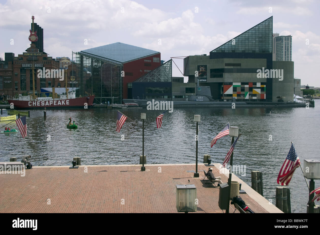 Baltimore Inner Harbor Stock Photo - Alamy