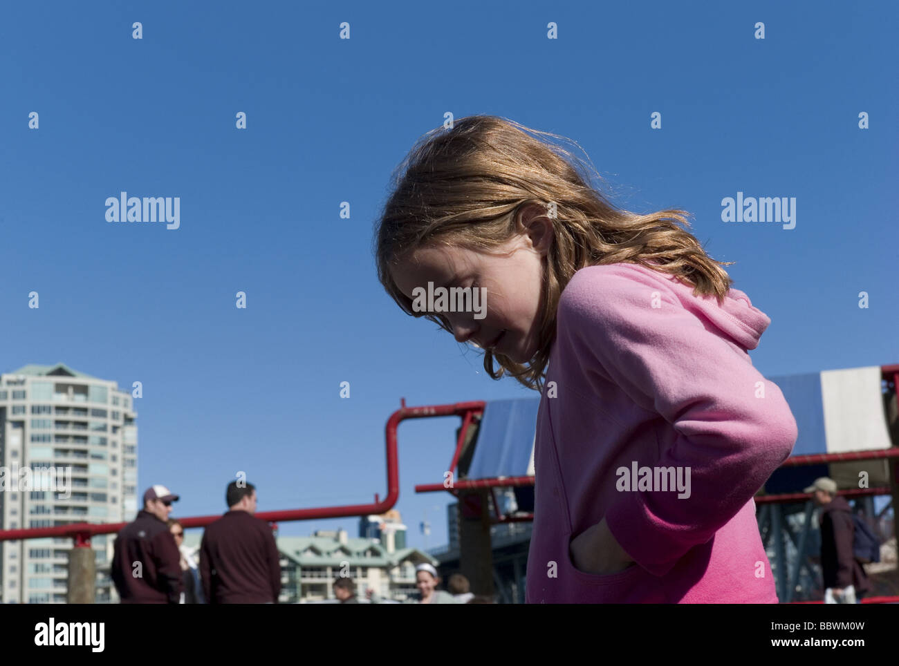 8 year old girl in Vancouver, British Columbia, Canada Stock Photo - Alamy