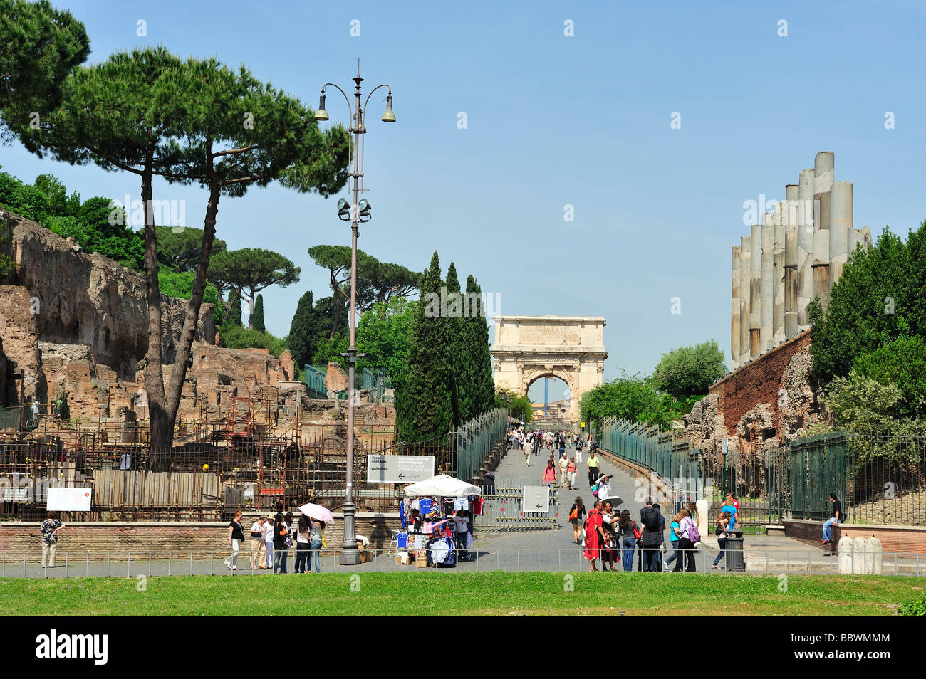 Via sacra roma hi-res stock photography and images - Alamy