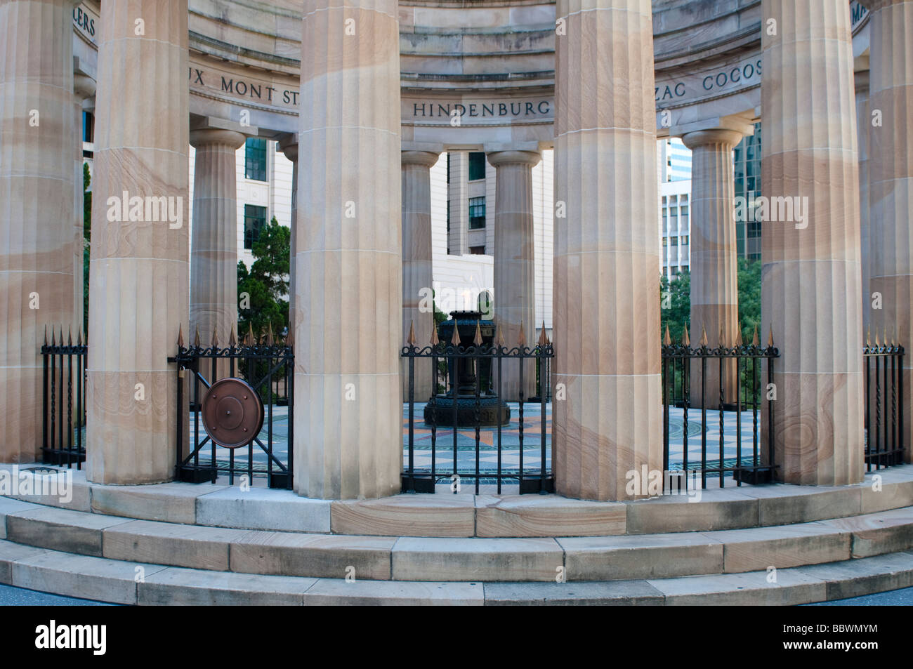 Anzac Square War Memorial Shrine of Remembrance Brisbane Queensland ...