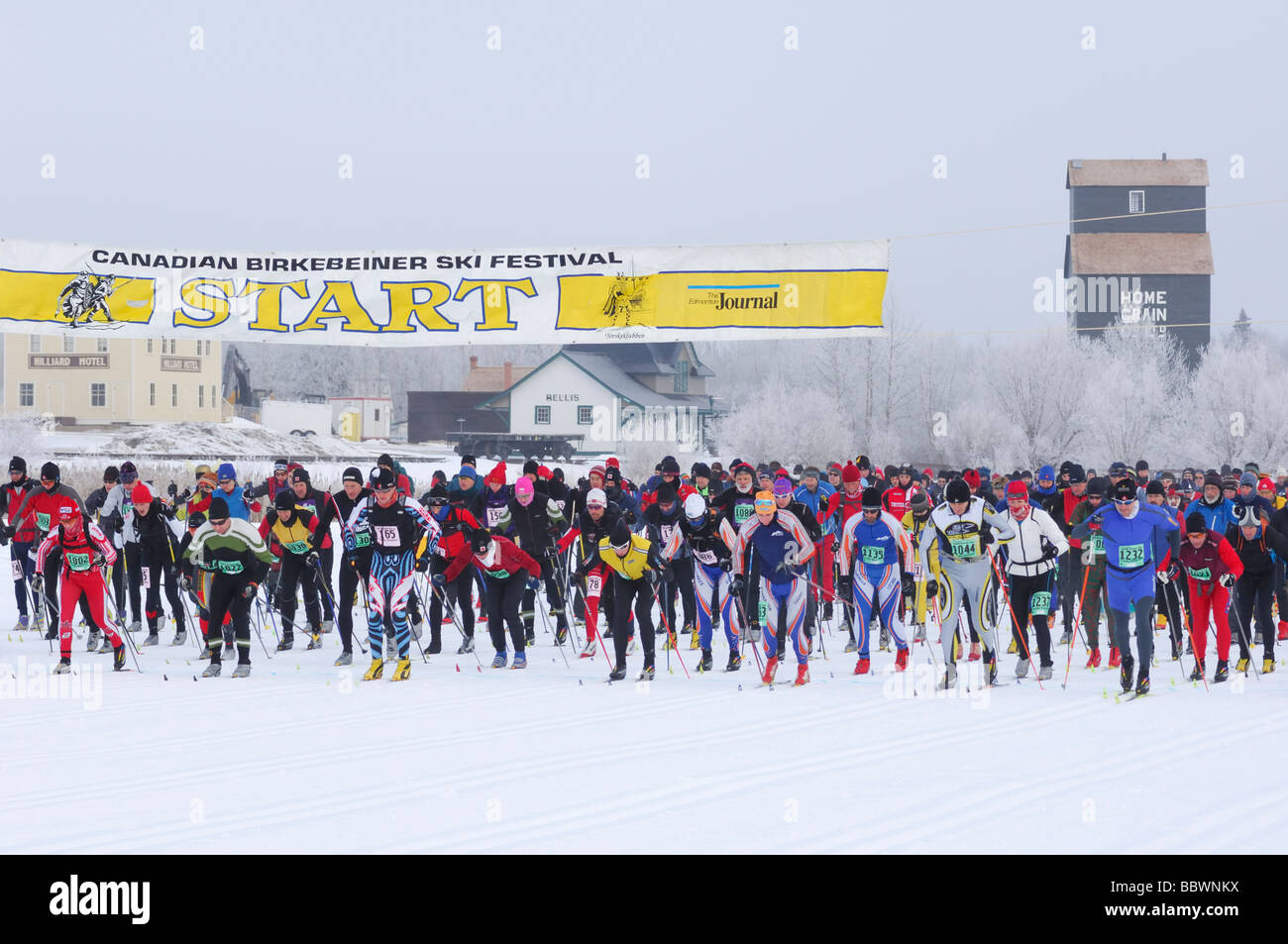 Start to North America s largest classical cross country ski festival ...