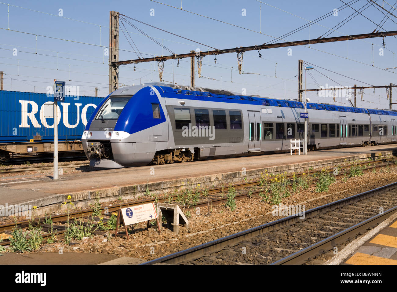 Views of Angoulême Railway Station Angoulême Poitou Charente France ...