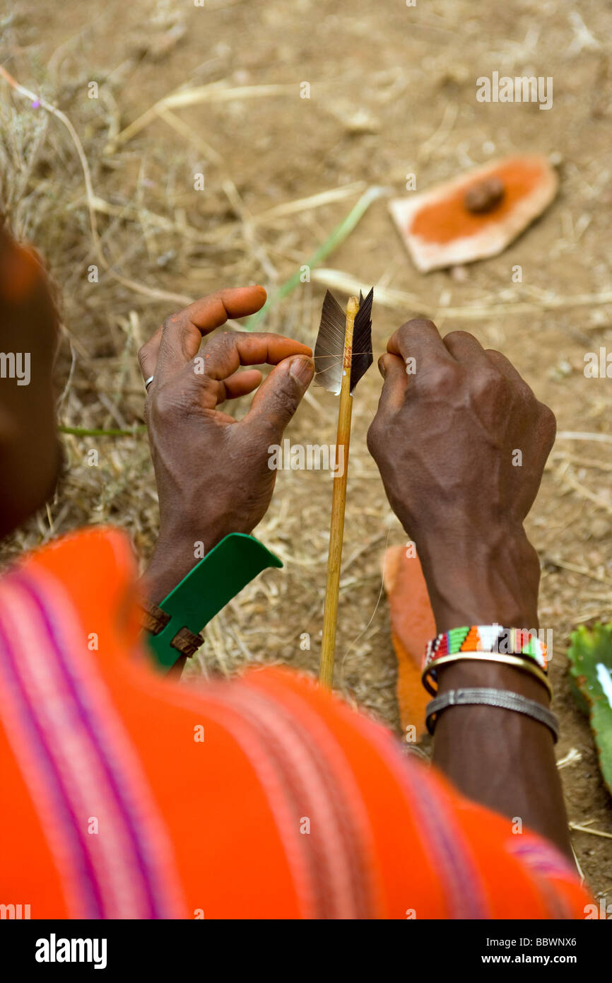 Masai warrior paint hi-res stock photography and images - Alamy