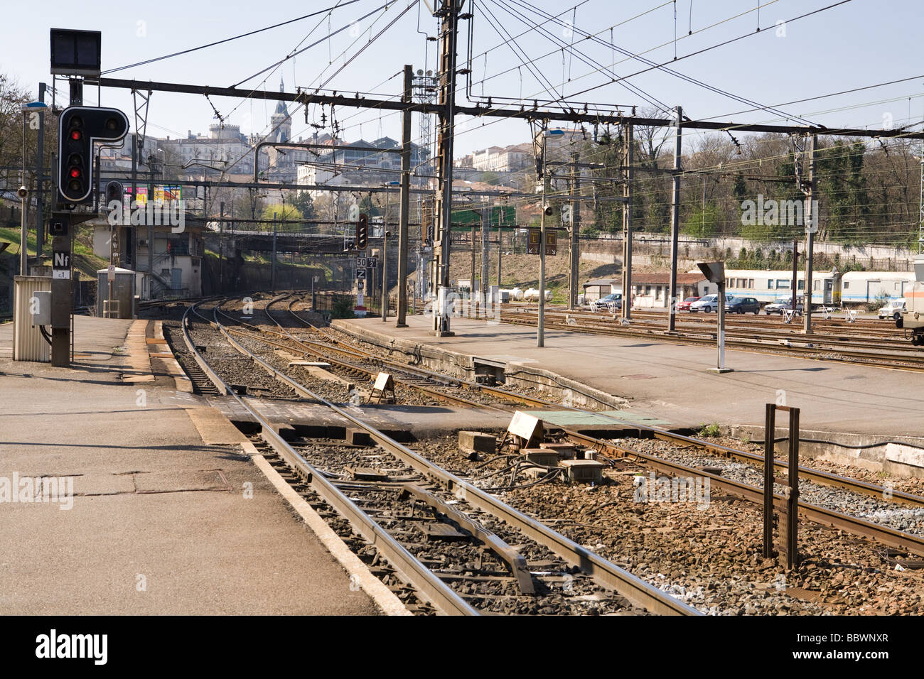 Views of Angoulême Railway Station Angoulême Poitou Charente France ...