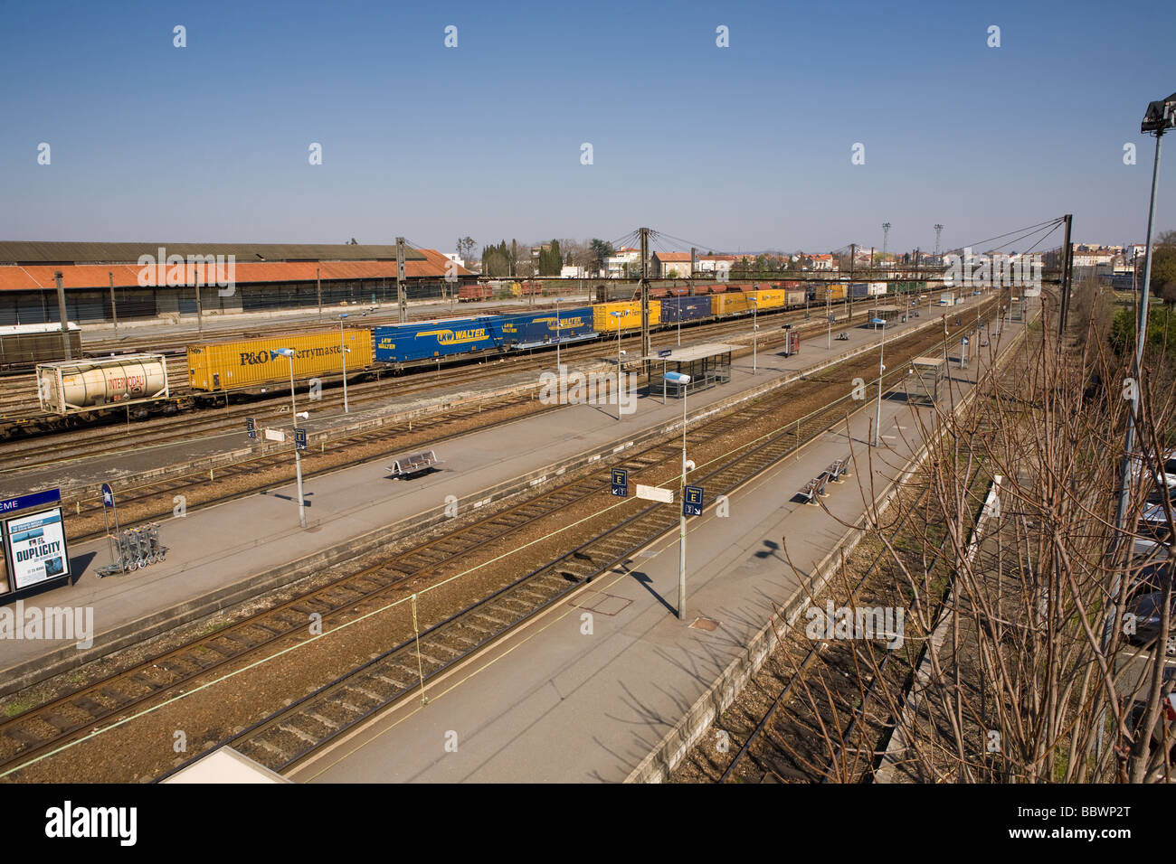 Views of Angoulême Railway Station Angoulême Poitou Charente France ...