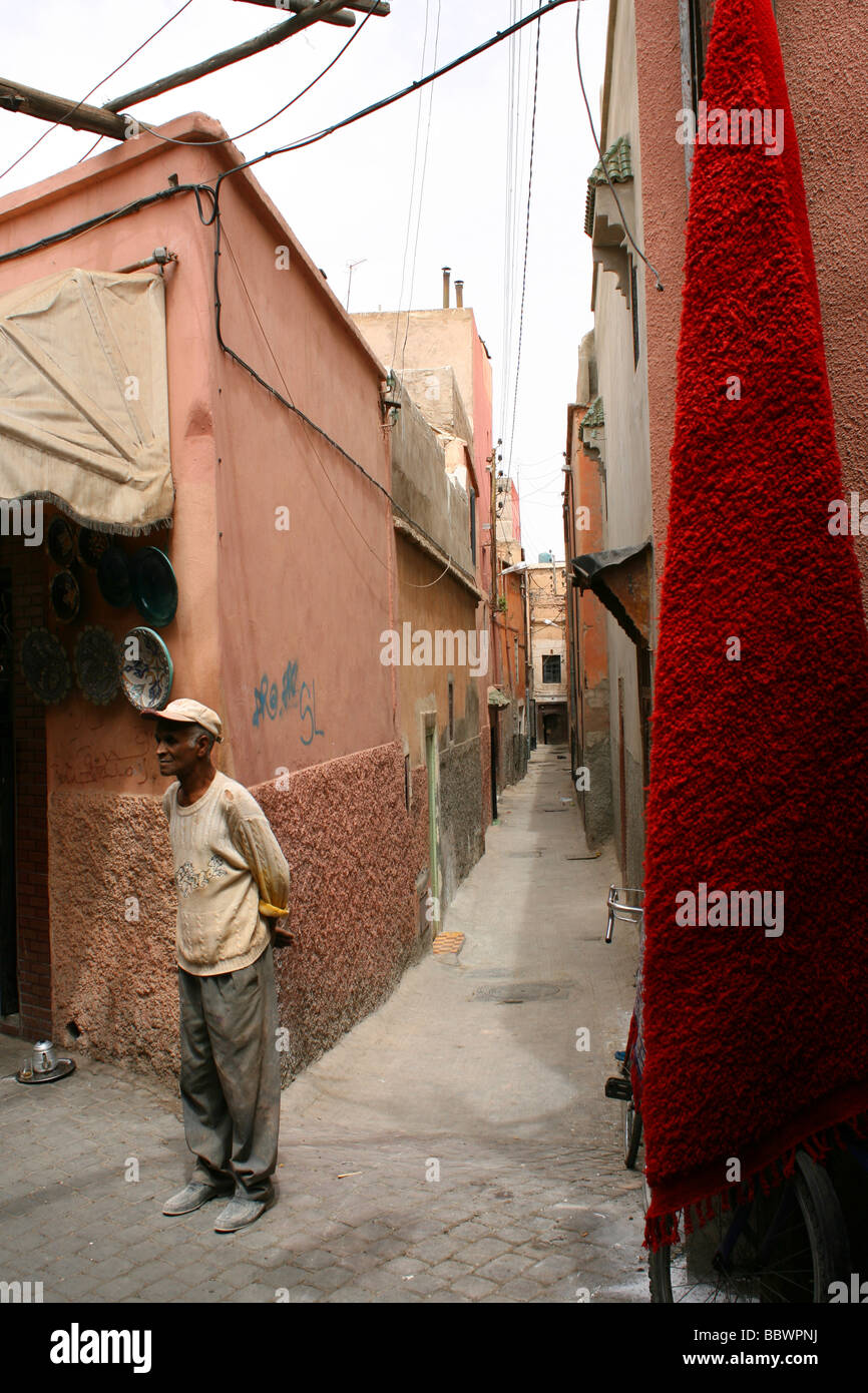Derbs are the alleyways that thread their way through Marrakesh .This ...