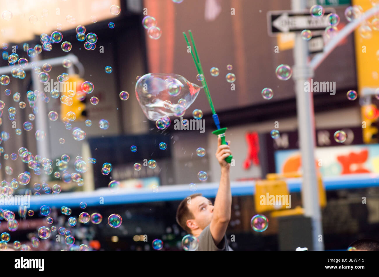 Hundreds of people gather in Times Square in New York to launch ...