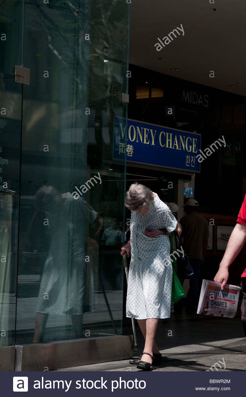 Old Lady Walking Stick High Resolution Stock Photography and Images - Alamy
