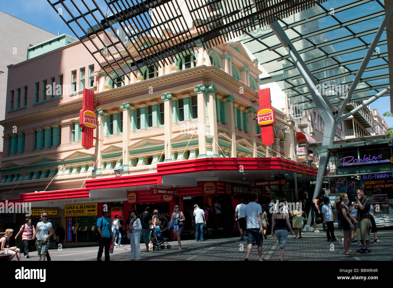 Queen Street Mall Stock Photos & Queen Street Mall Stock Images - Alamy