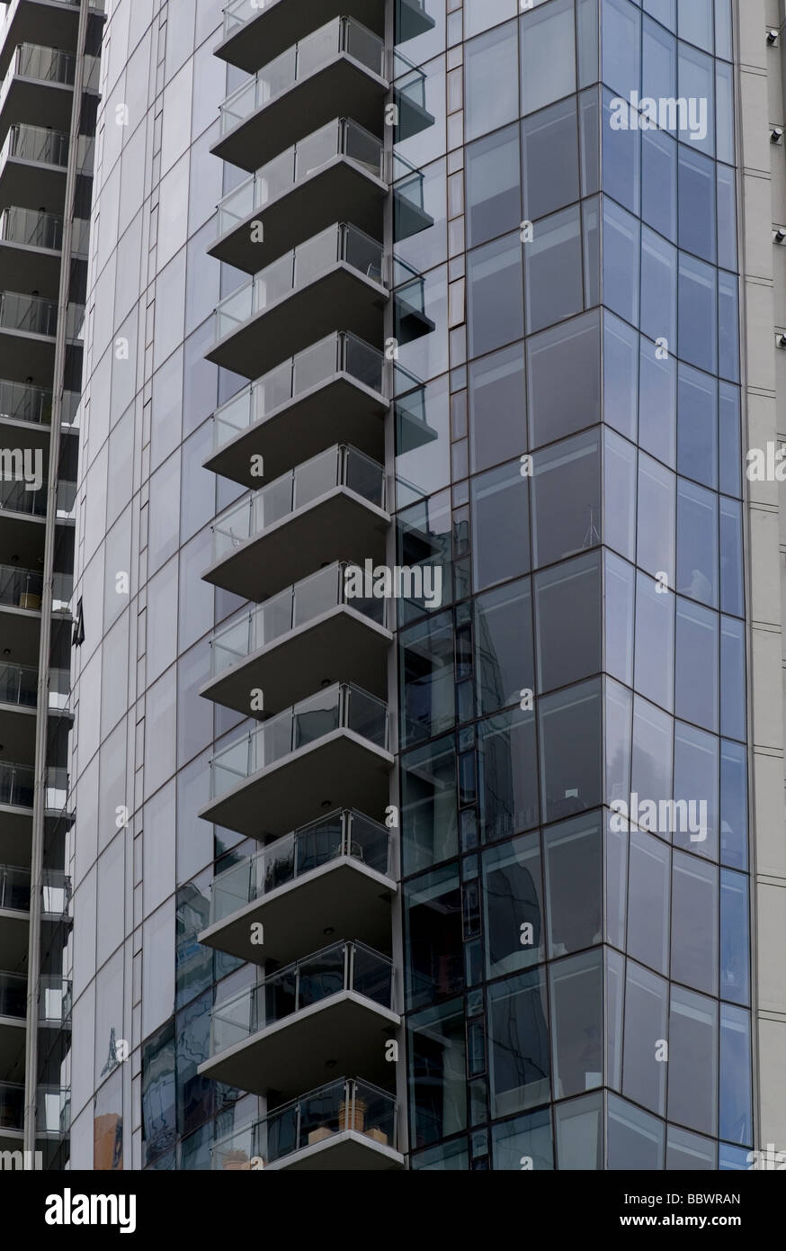 High rise apartment building in Vancouver, British Columbia, Canada ...