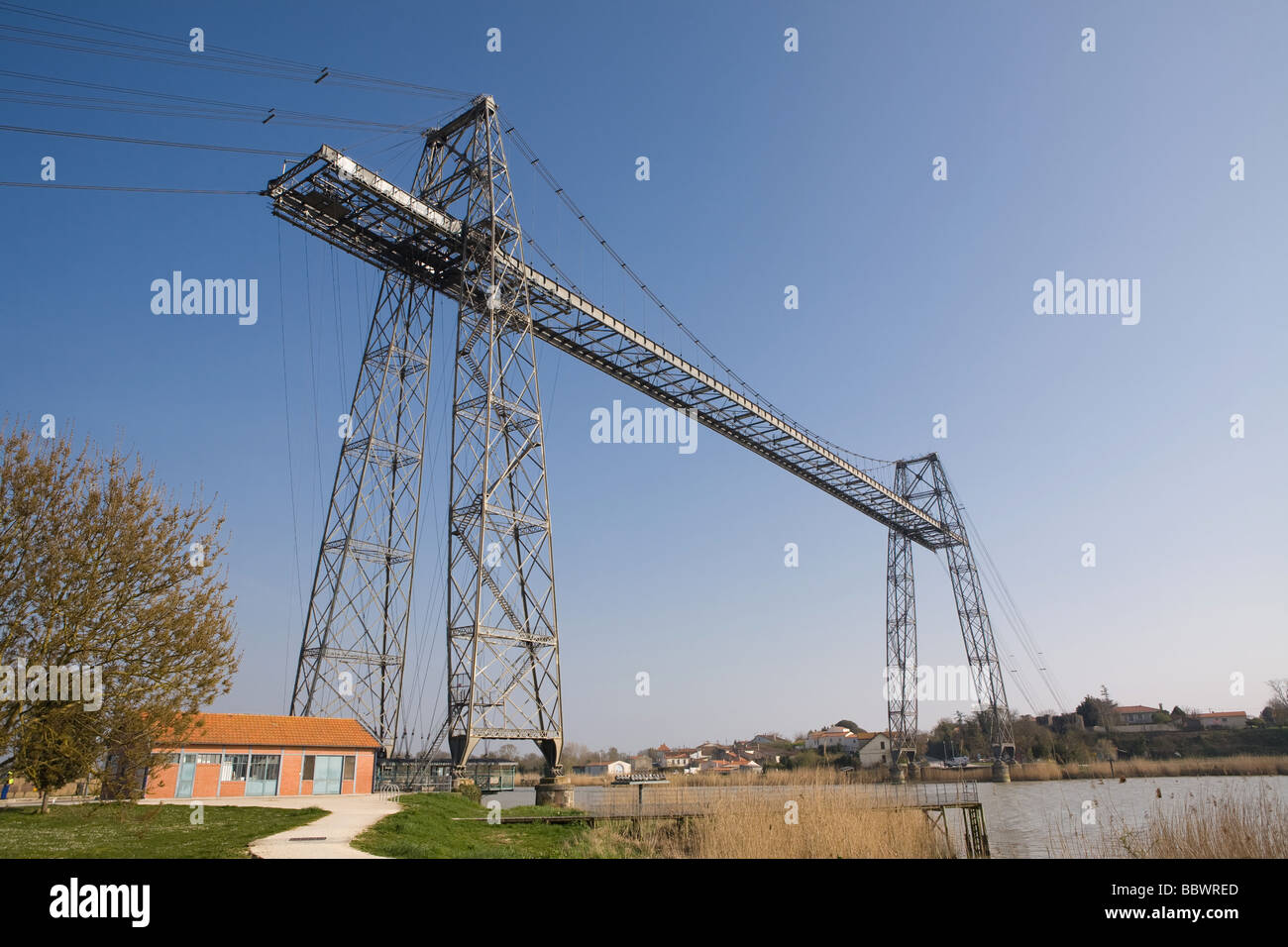 Transporter Bridge Rochefort Charente Maritime France Stock Photo - Alamy