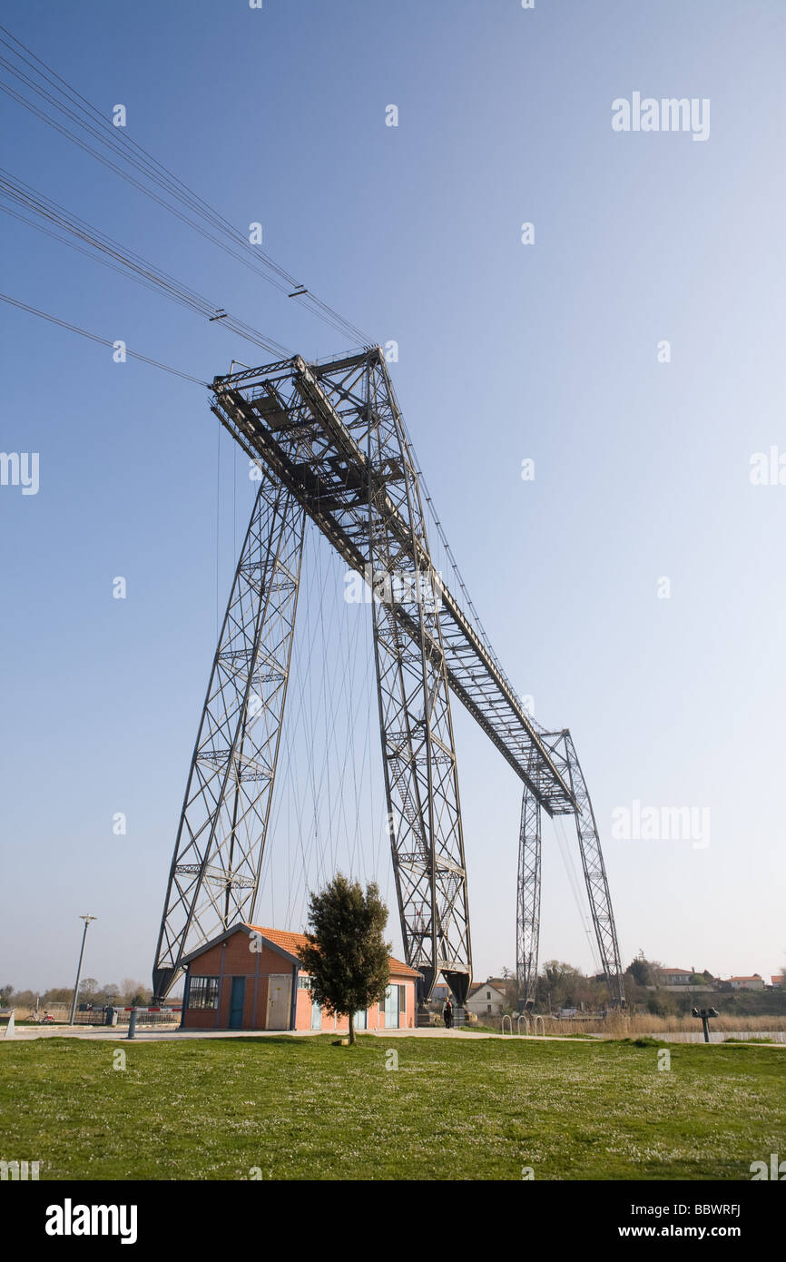 Transporter Bridge Rochefort Charente Maritime France Stock Photo - Alamy