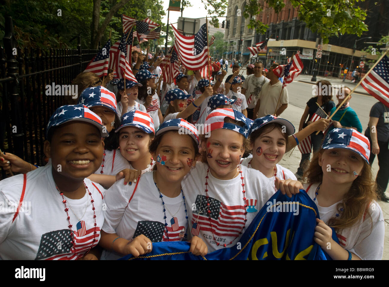 Annual hispanic day parade hi-res stock photography and images - Alamy