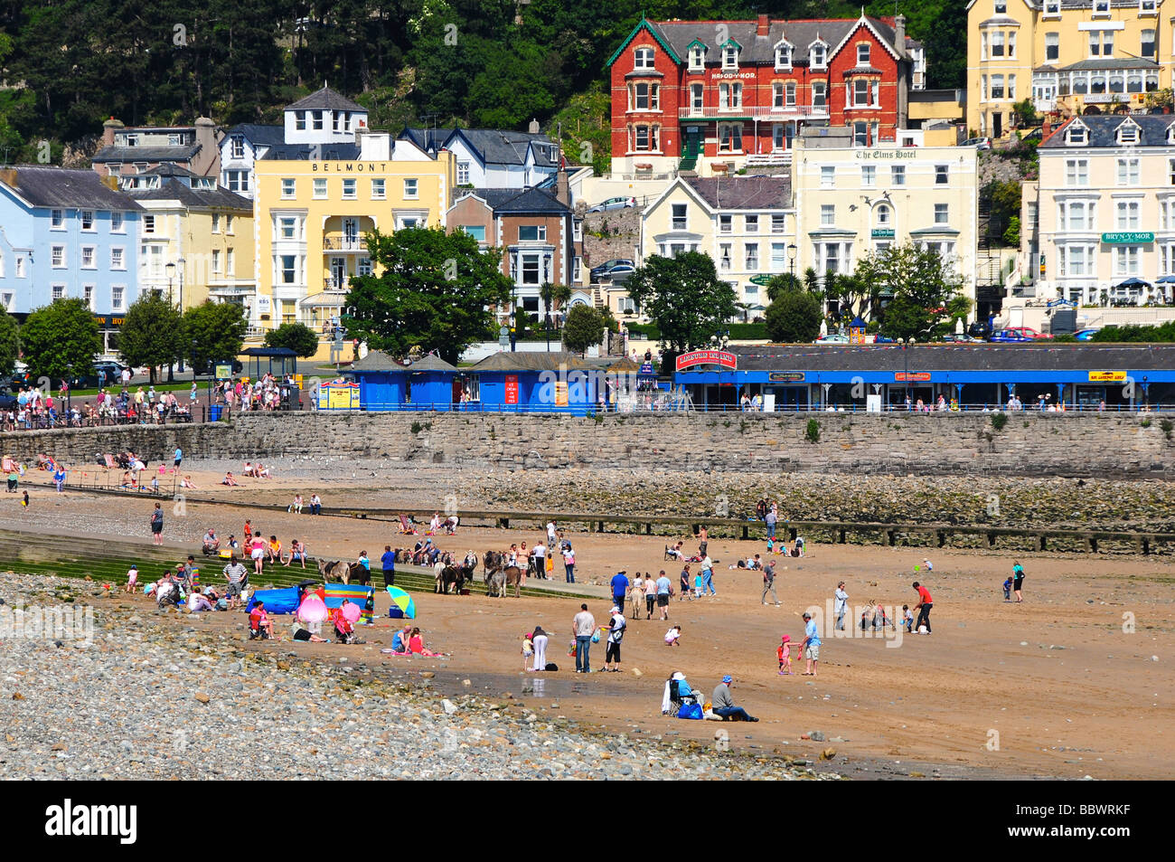 Llandudno beach, Llandudno, North Wales Stock Photo - Alamy