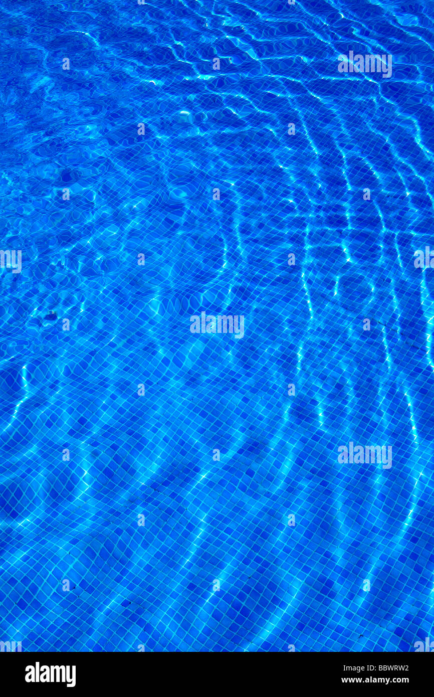 RIPLED WATER IN SWIMMING POOL Stock Photo - Alamy