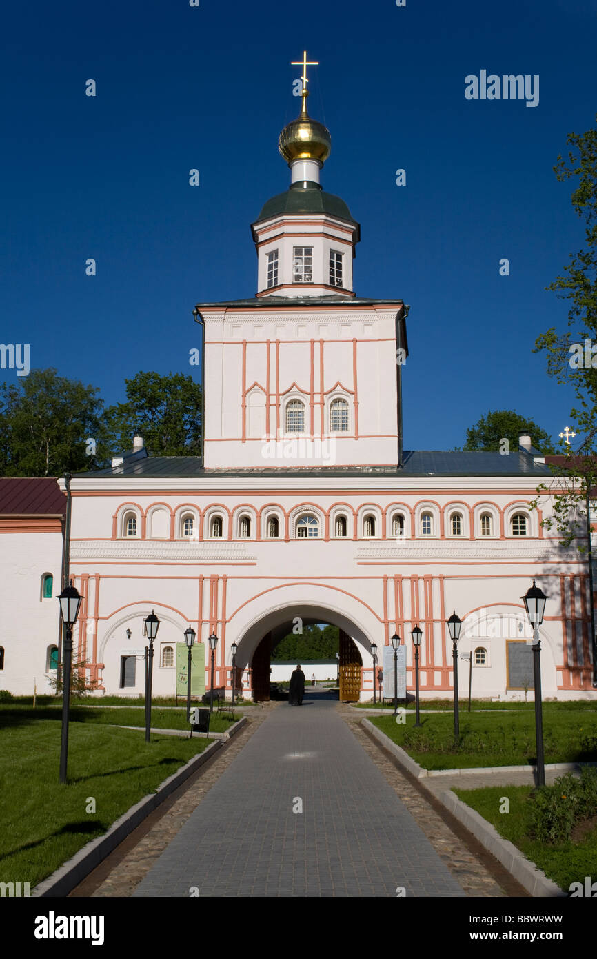 Valday Iversky Monastery is situated in Valdaysky District, Novgorod ...