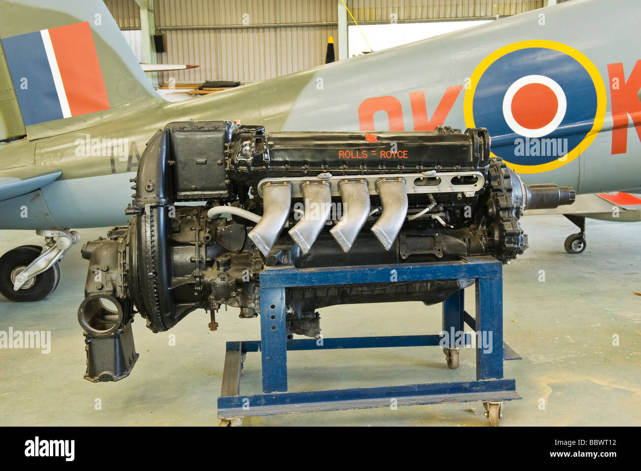 Merlin engine engines hi-res stock photography and images - Alamy
