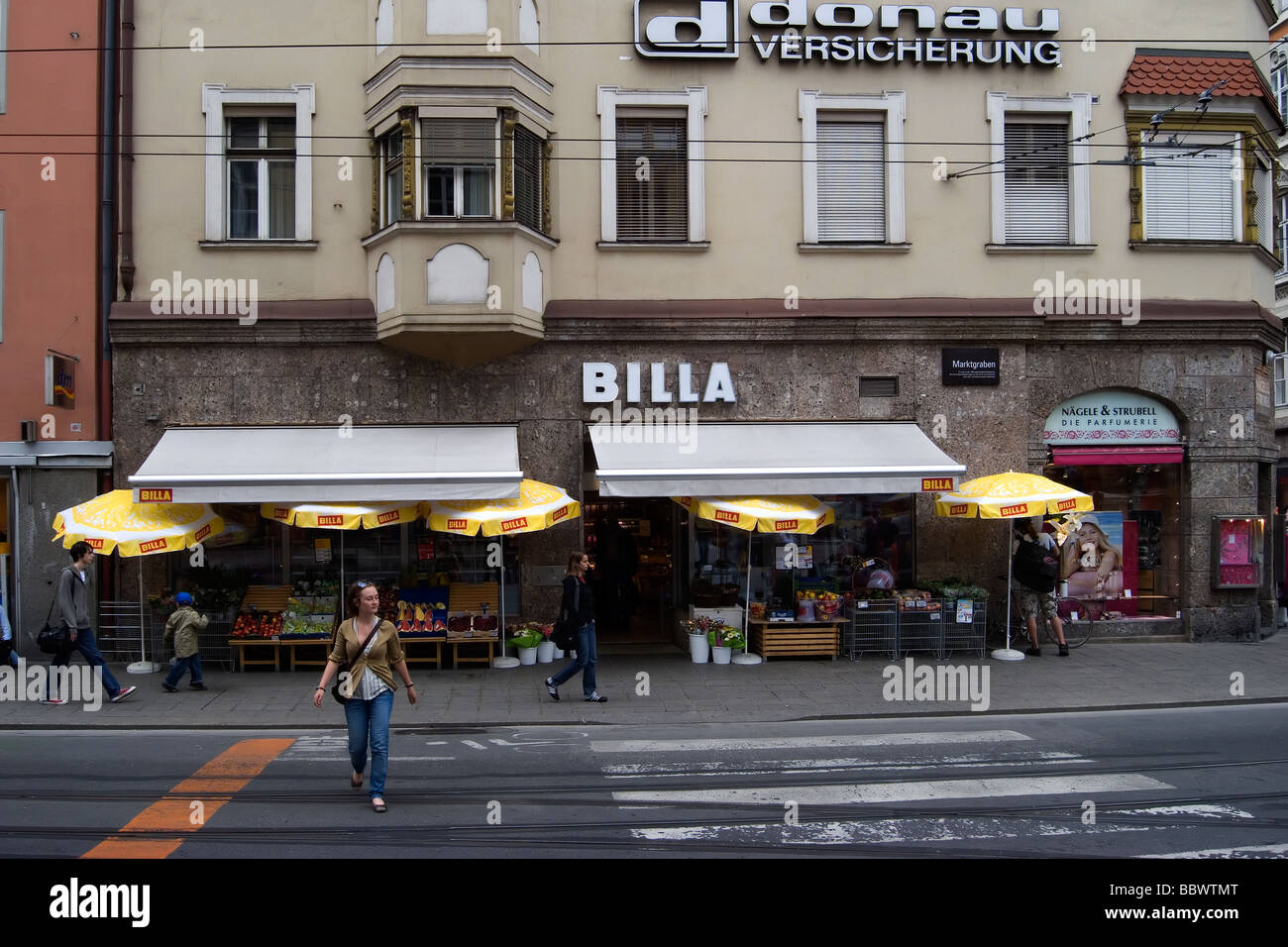 Billa supermarket chain hi-res stock photography and images - Alamy