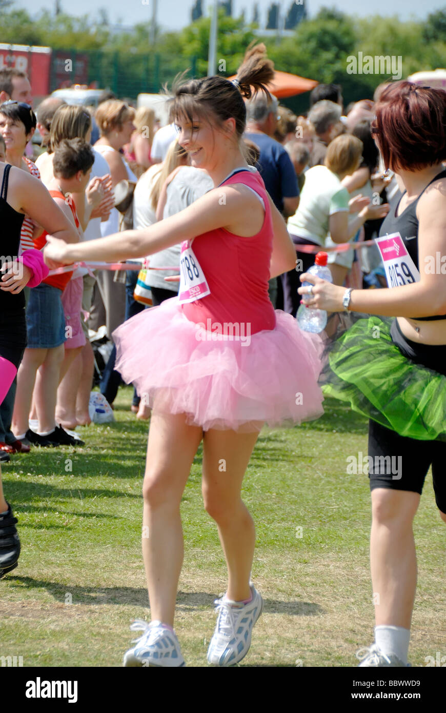 Race for Life Gloucester Park Basildon Essex 2009 Stock Photo - Alamy