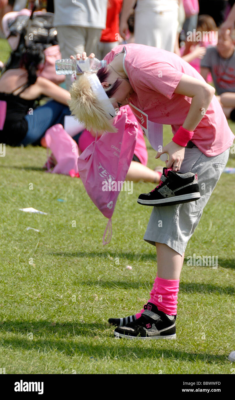 Race for Life Gloucester Park Basildon Essex 2009 Stock Photo - Alamy