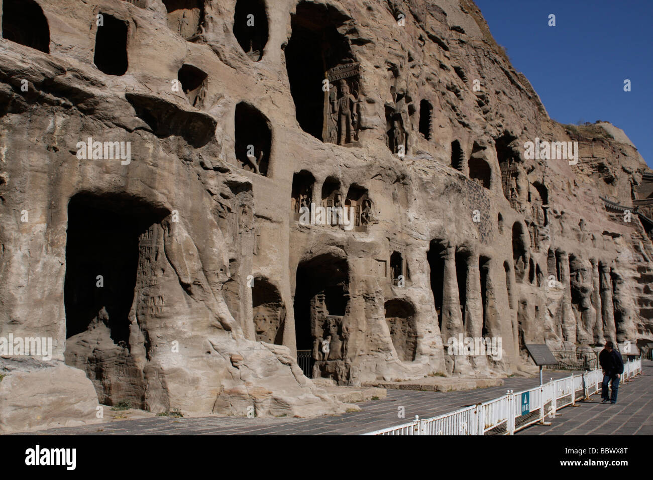 Yungang Caves, 16km west of Datong, Shanxi province. 5th century AD ...