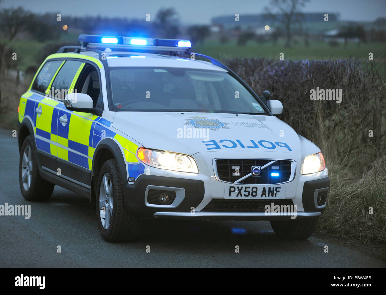 Police volvo hi-res stock photography and images - Alamy