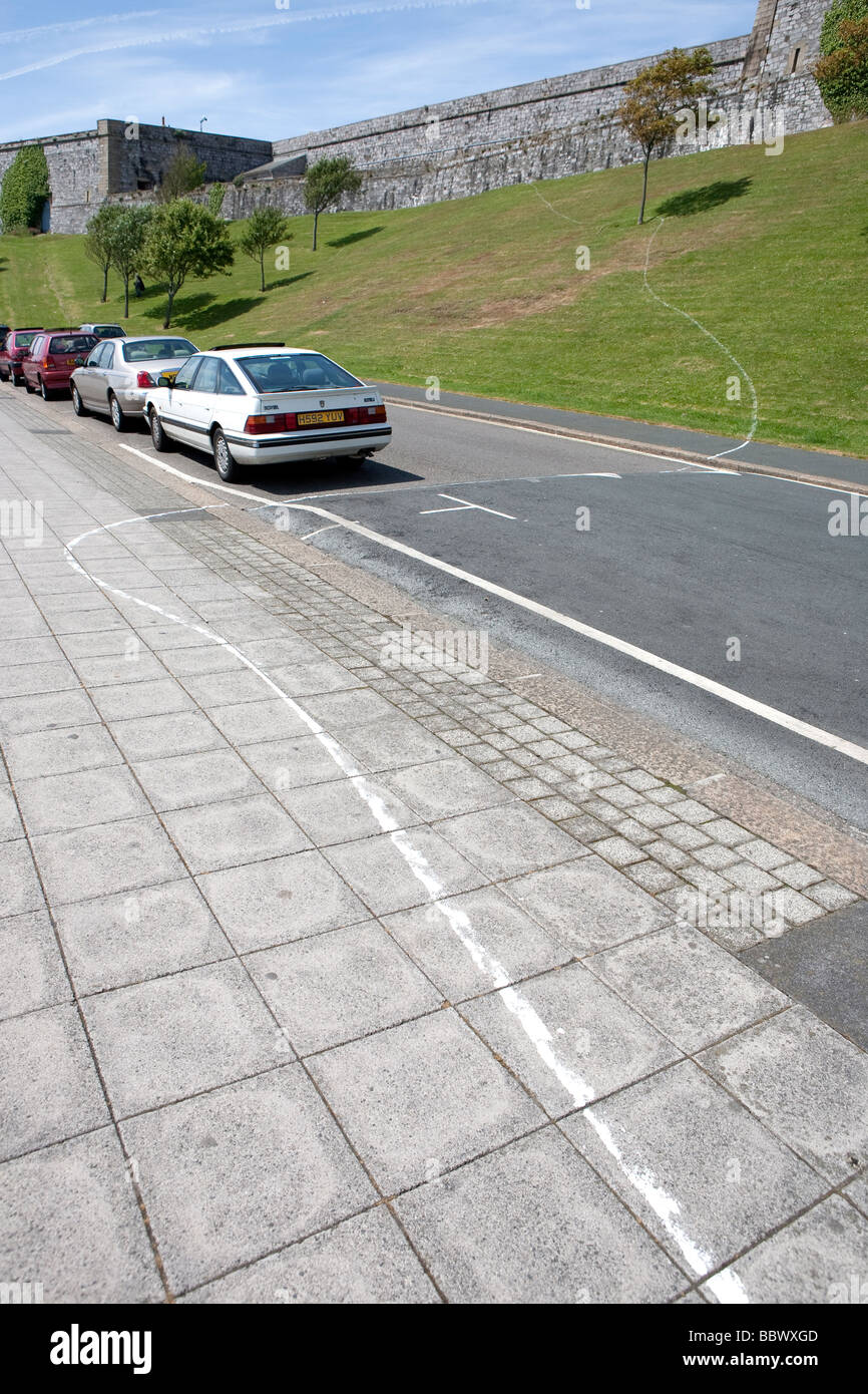 white lines plymouth. graffiti university of plymouth. painted in ...