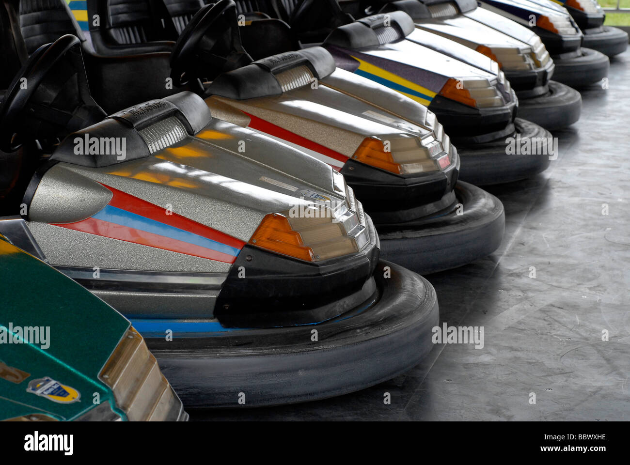 Bumper cars fun fair hi-res stock photography and images - Alamy