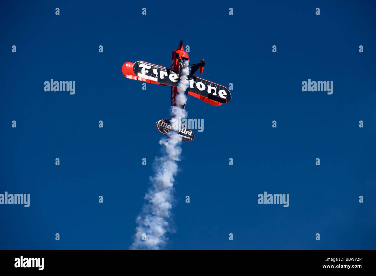 Acrobatic Plane in Flight Stock Photo - Alamy