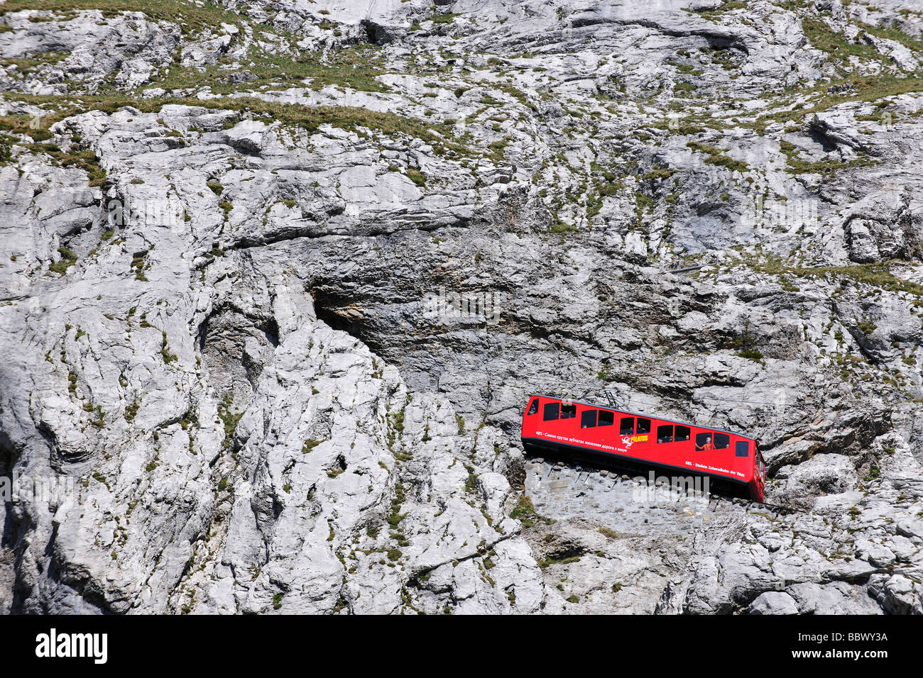 Train on steep incline hi-res stock photography and images - Alamy
